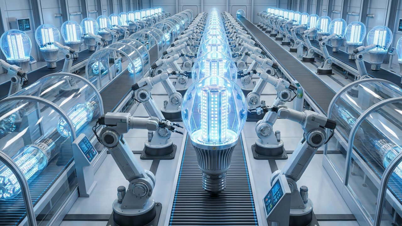 Milhões de diodos minúsculos e um robô de alta precisão: é assim que a ...